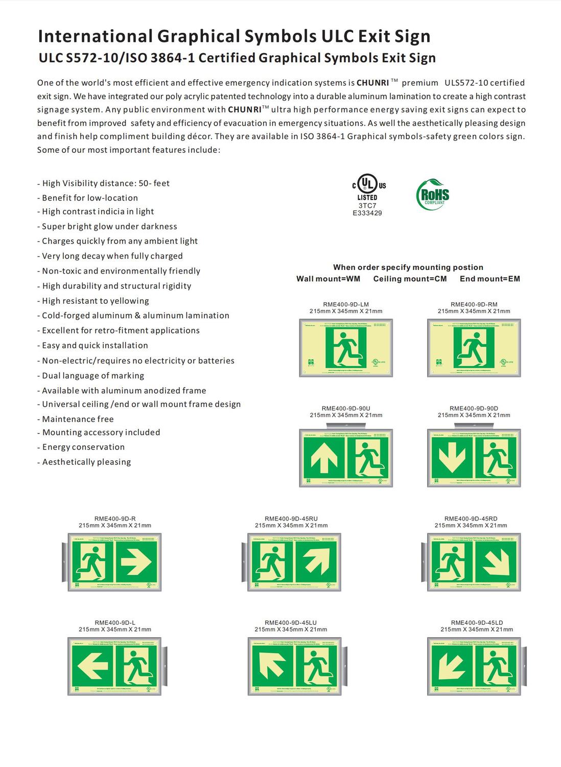 Running Man Exit Signs - chunri